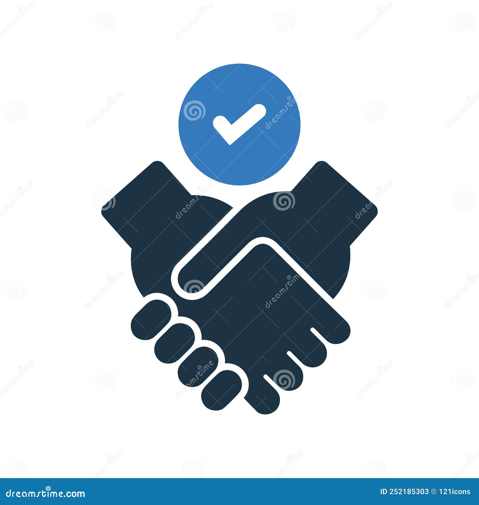 Partners Icon. Simple Editable Vector Graphics Stock Illustration ...