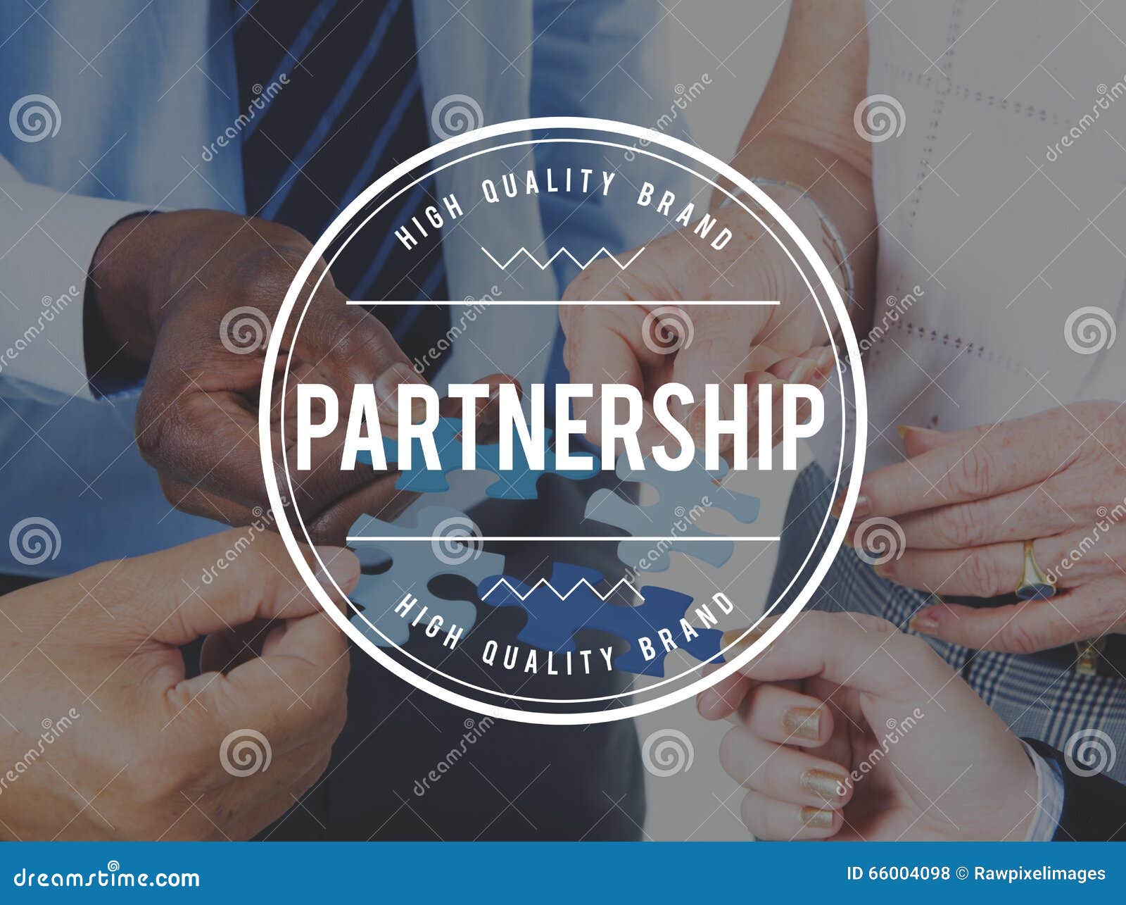Partners Partnership Alliance Teamwork Unity Concept Stock Photo ...