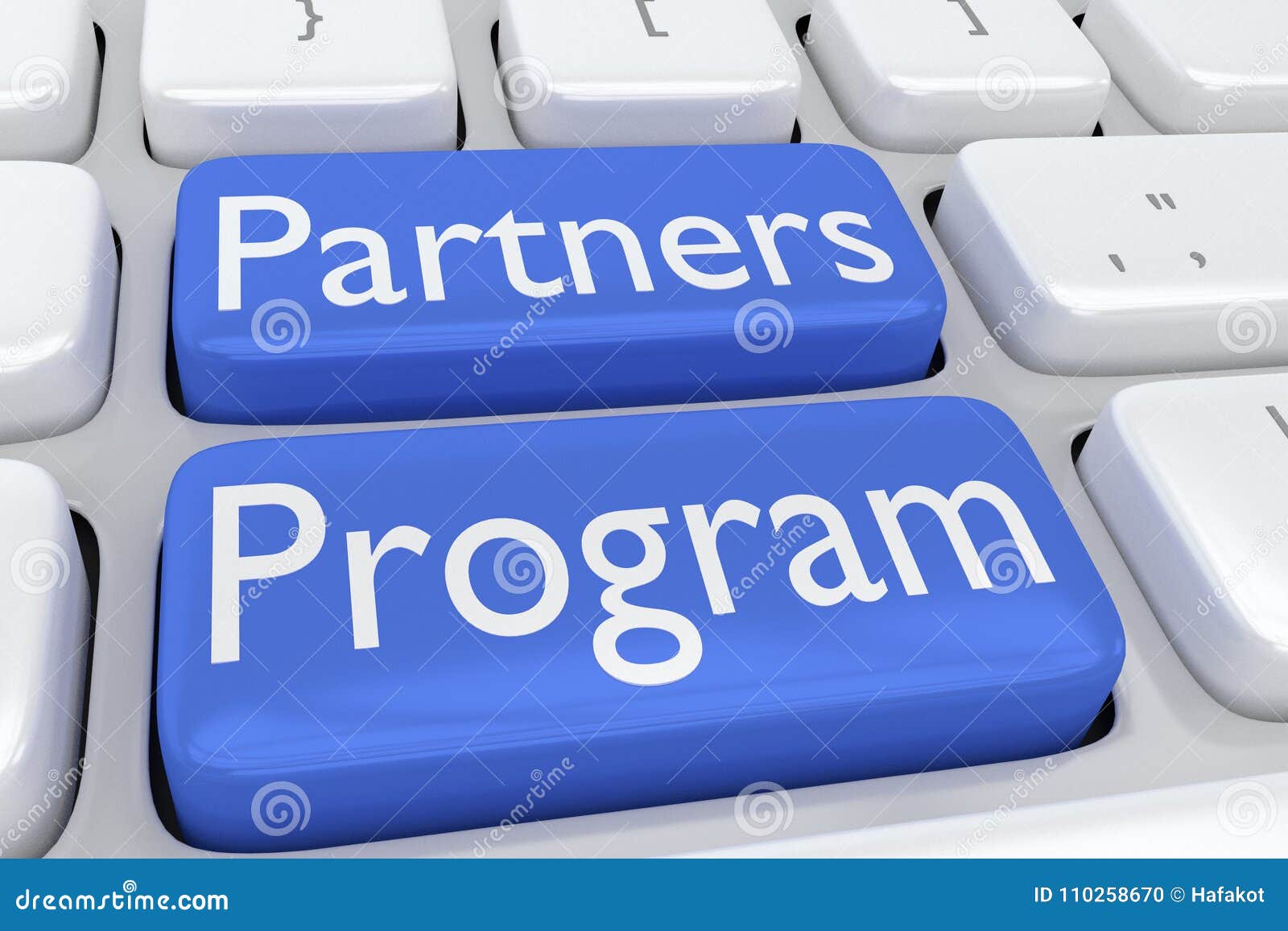 Partners Program concept stock illustration. Illustration of agreement ...
