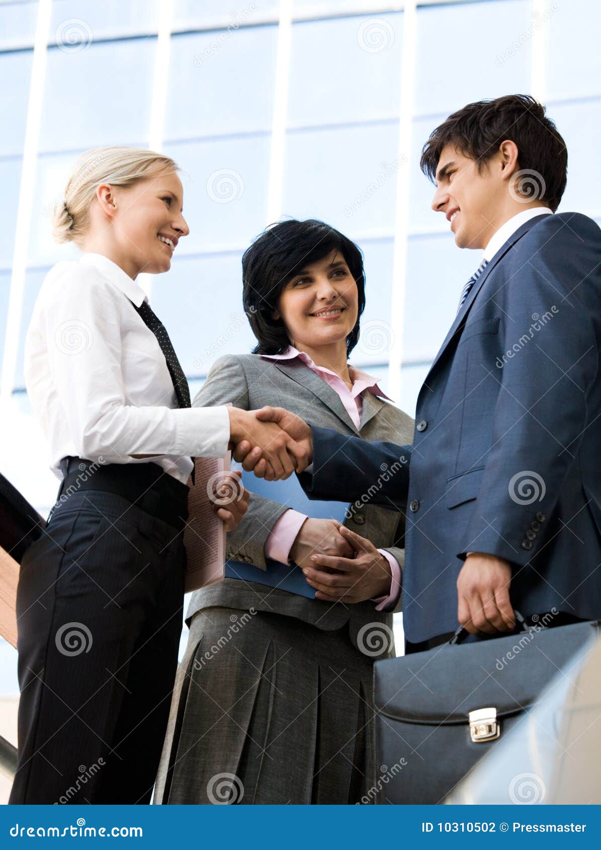 Partnership stock photo. Image of agree, hand, female - 10310502