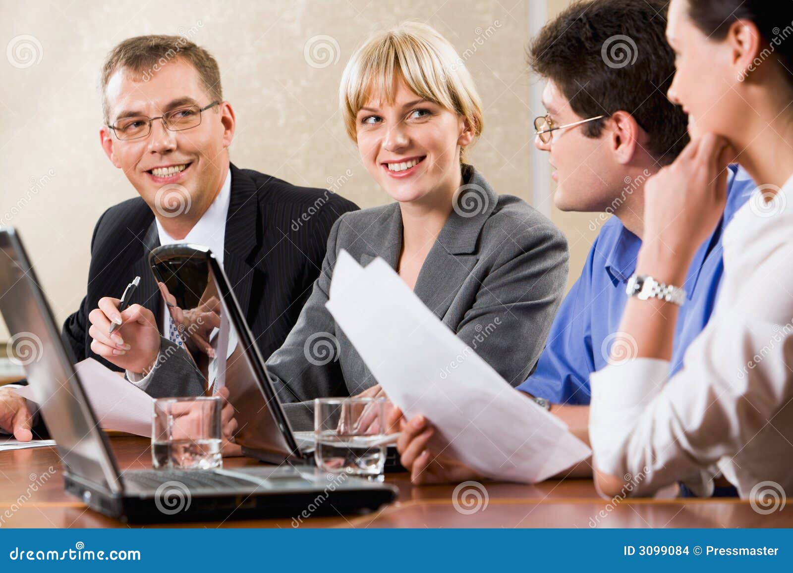 Partnership stock photo. Image of businessman, discussing - 3099084