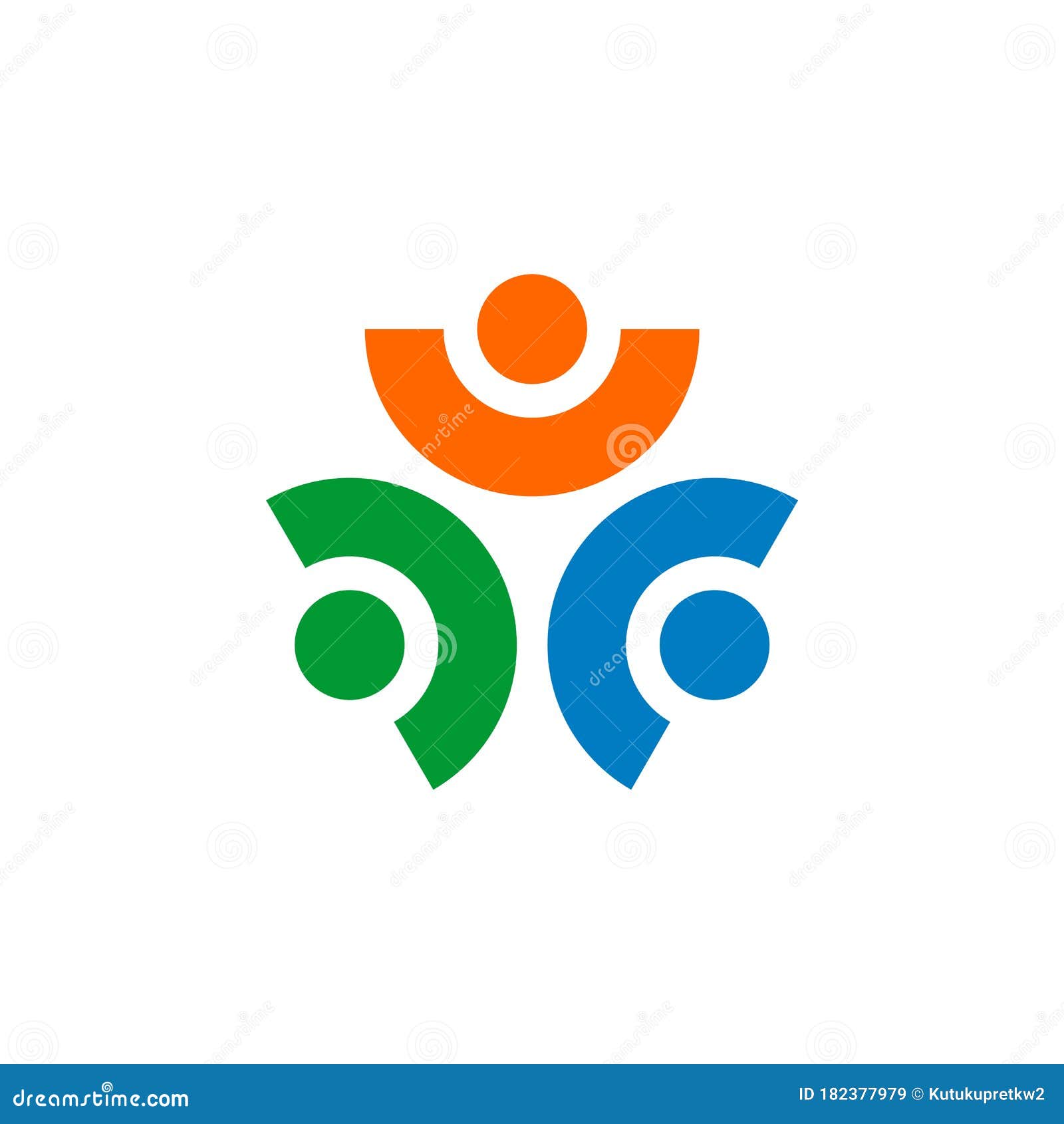 Partnership Abstract Logo Template Illustration Design. Vector EPS 10 ...