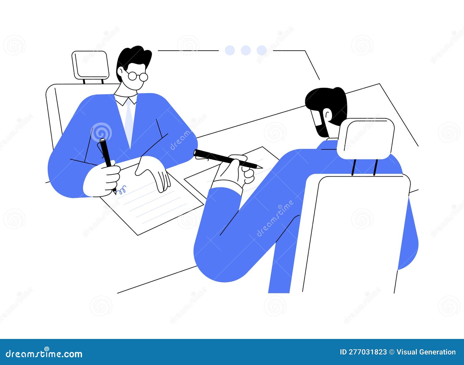 Partnership Agreements Abstract Concept Vector Illustration. Stock ...