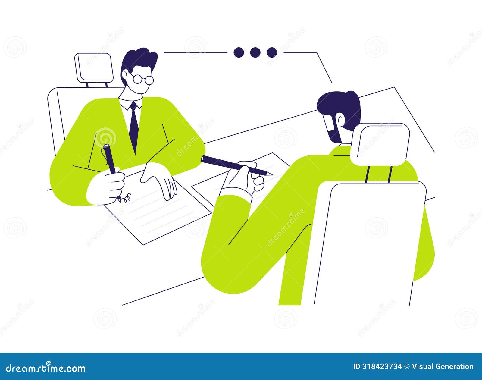 Partnership Agreements Abstract Concept Vector Illustration. Stock ...