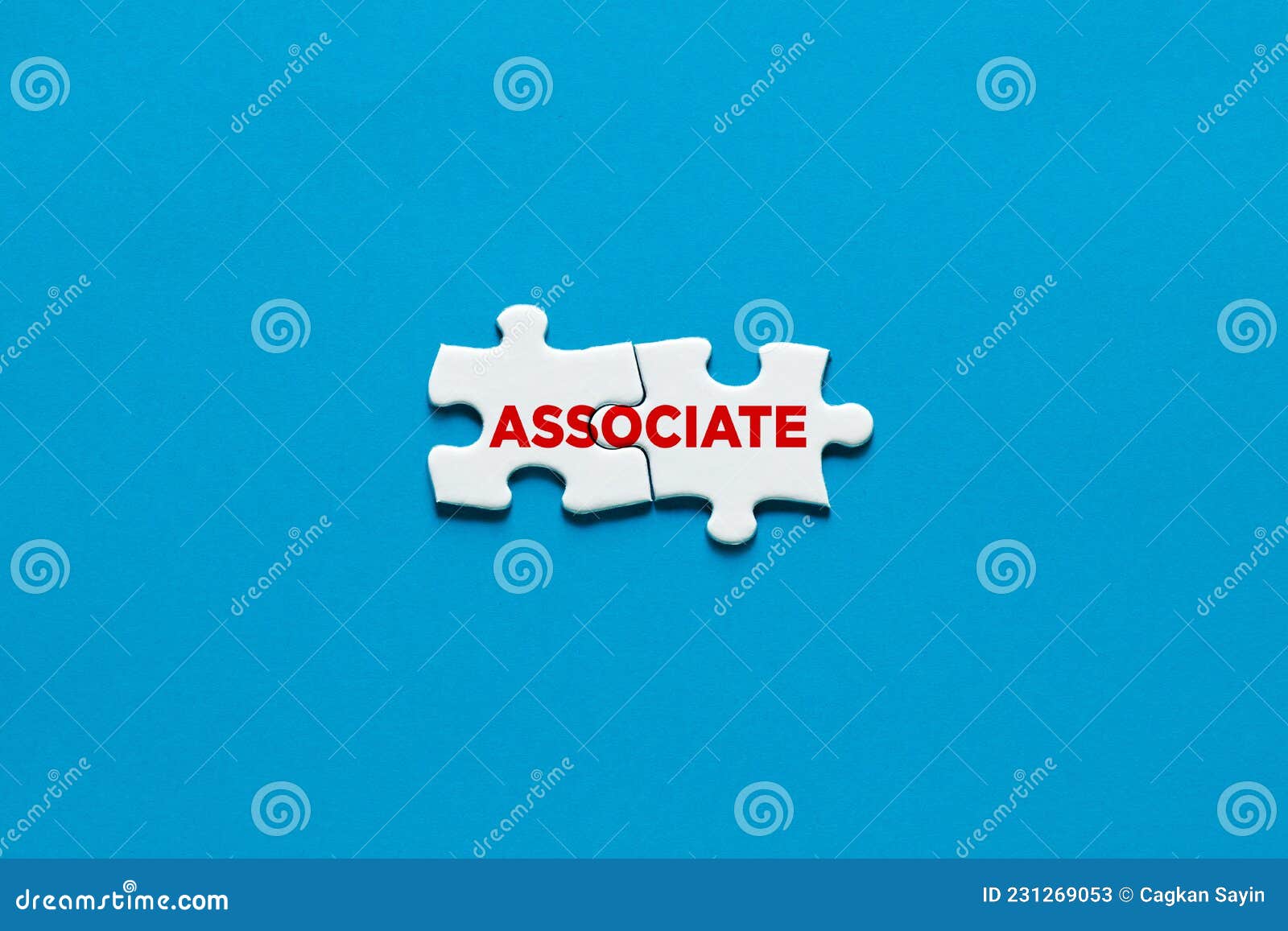 Partnership, Collaboration, Cooperation or Alliance. Two Connected ...