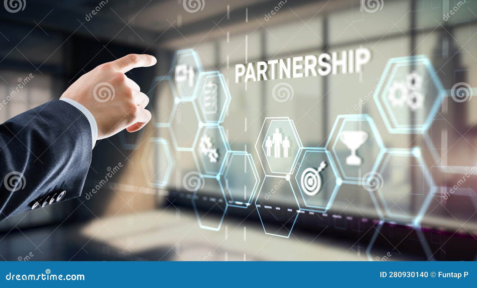 Partnership of Companies. Collaboration Stock Photo - Image of company ...