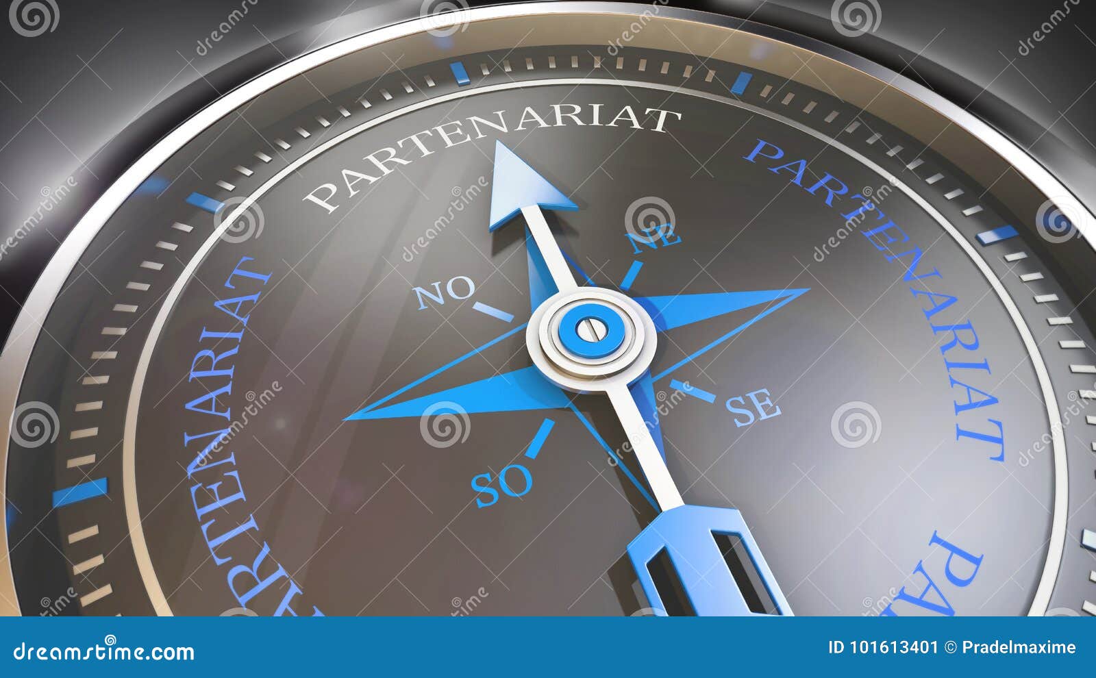 Partnership compass stock illustration. Illustration of concept - 101613401