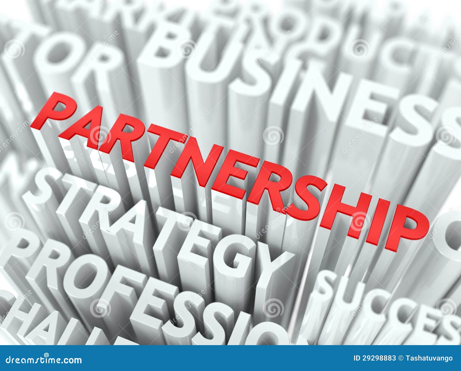 Partnership Concept. stock illustration. Illustration of erase - 29298883