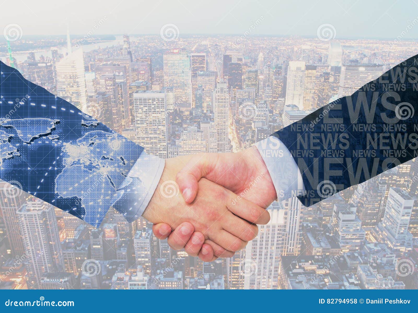 Partnership concept stock photo. Image of digital, hands - 82794958
