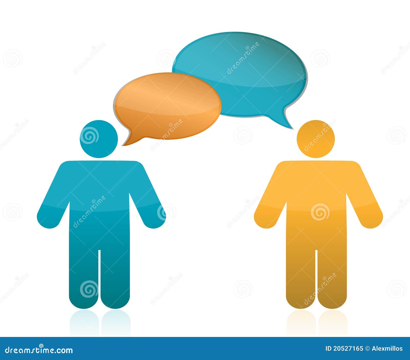 Partnership Concept. Communication Concept Stock Illustration ...