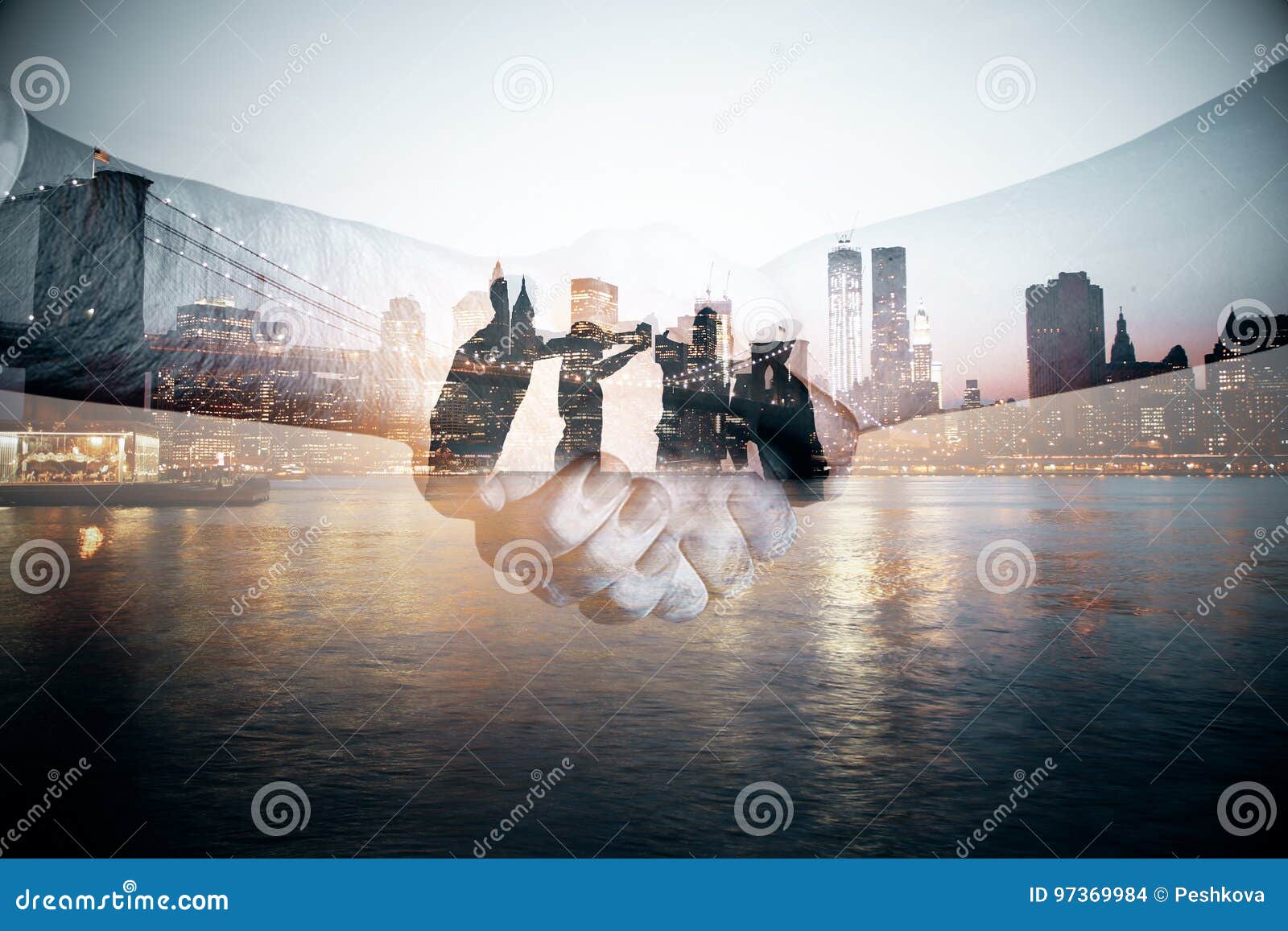 Partnership concept stock photo. Image of contract, exposure - 97369984