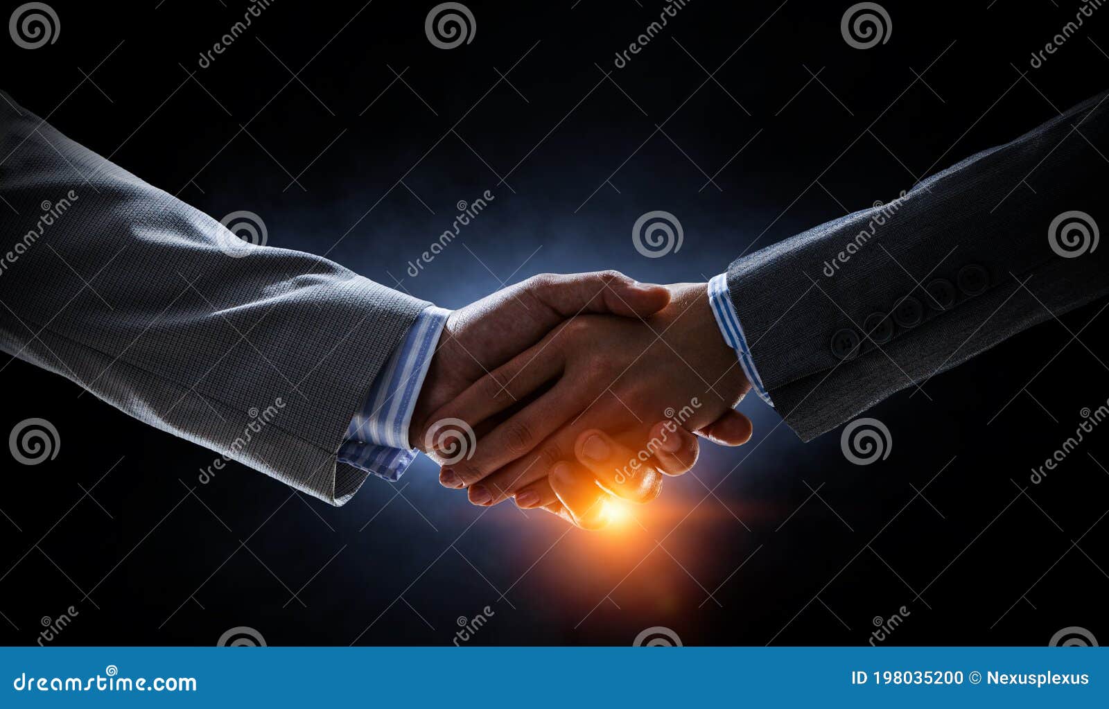 Partnership Concept. Image of Handshake Stock Photo - Image of power ...