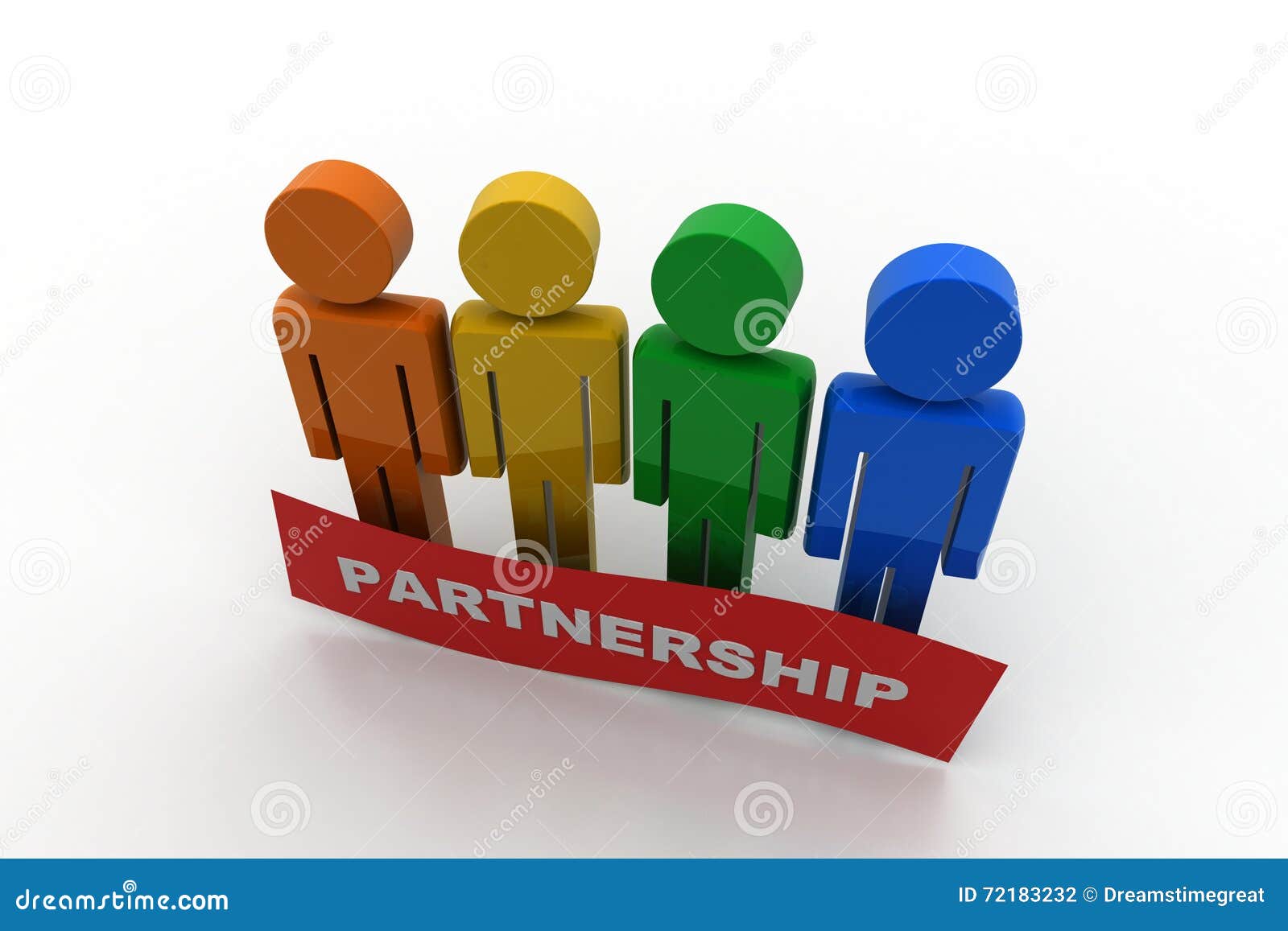 Partnership concept stock illustration. Illustration of communication ...