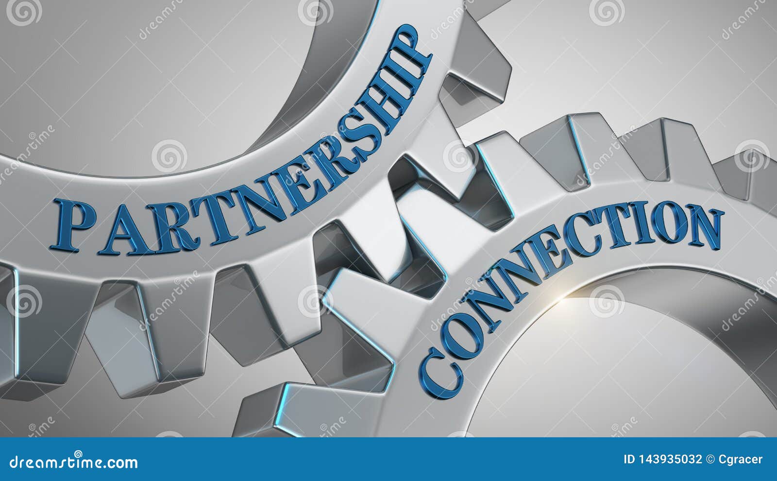 Partnership Connection Concept Stock Illustration - Illustration of ...