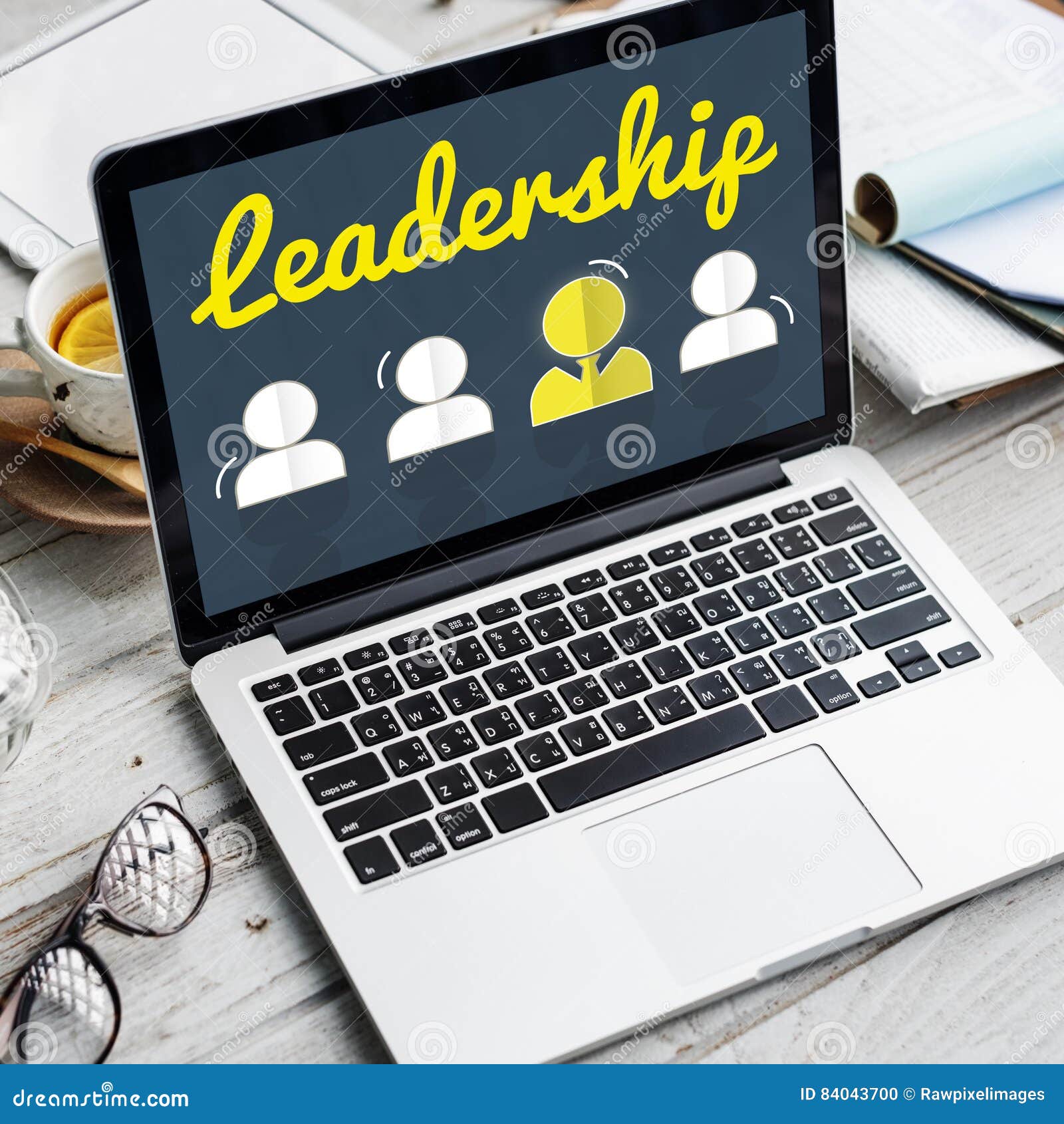 Partnership Corporate Team Leader Font Concept Stock Photo - Image of ...