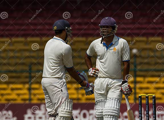 Partnership cricket editorial photo. Image of team, india - 37727041