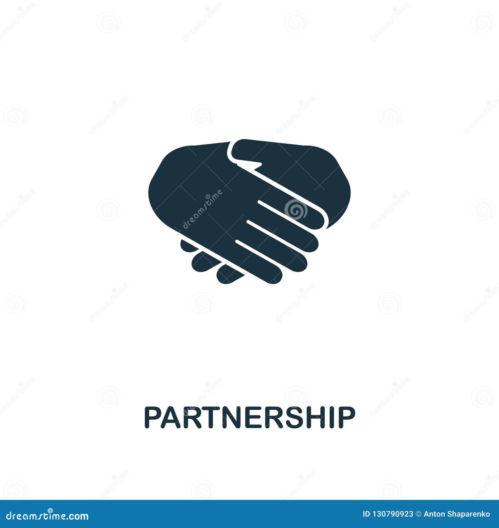 Partnership Icon. Premium Style Design from Advertising Icon Collection ...