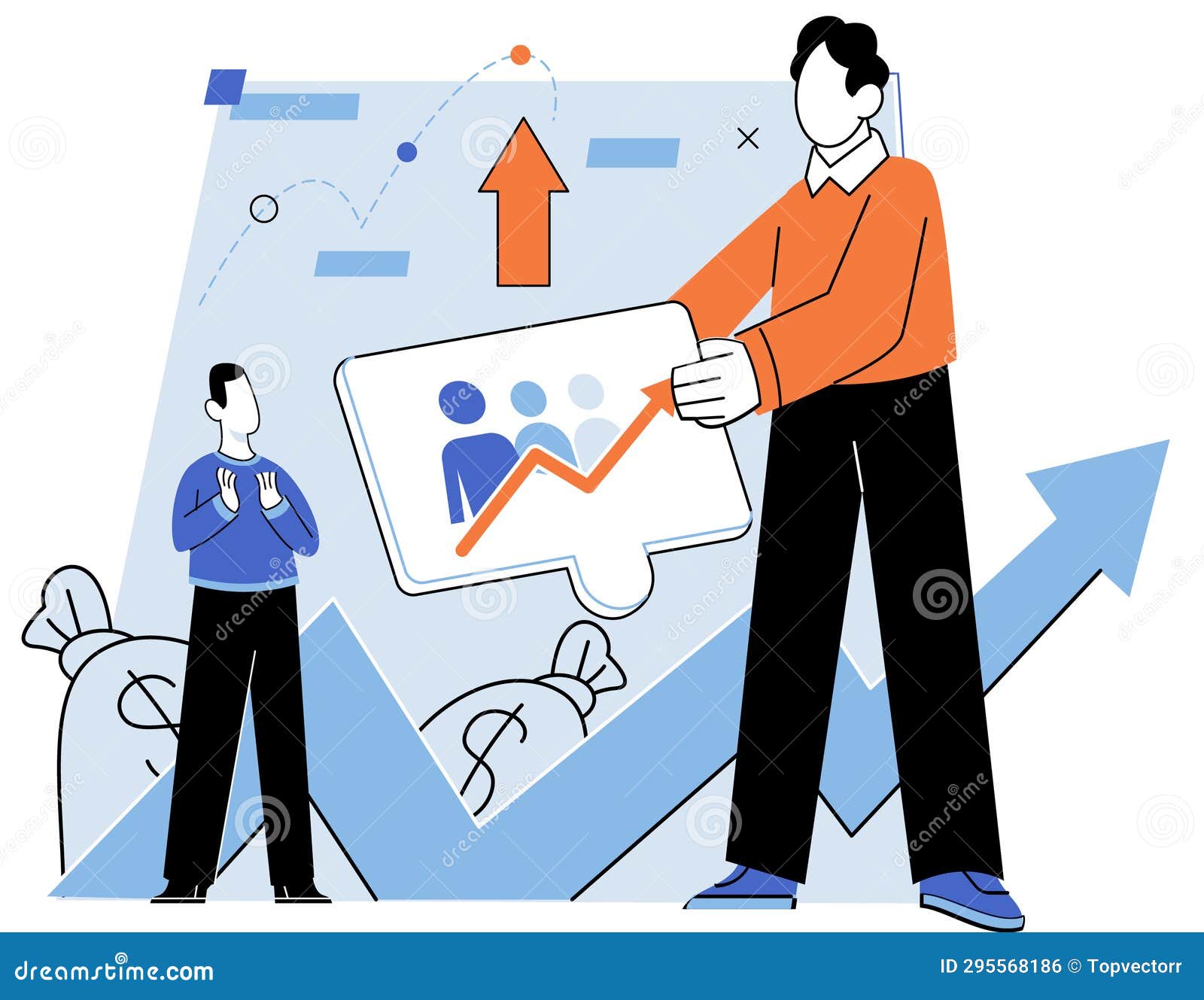 Mutual Benefits On White Royalty-Free Stock Photography | CartoonDealer ...