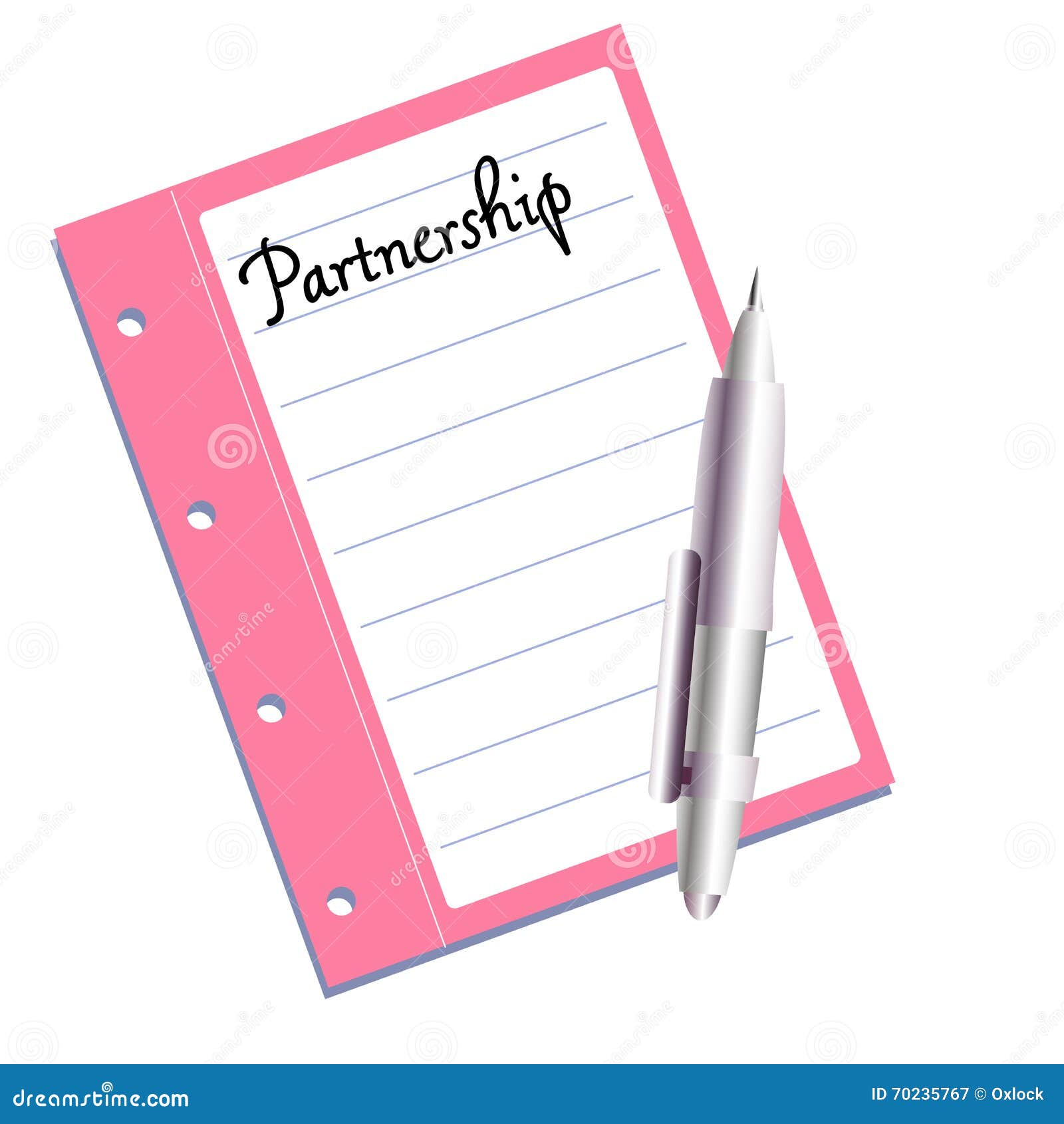 Partnership stock vector. Illustration of company, goal - 70235767