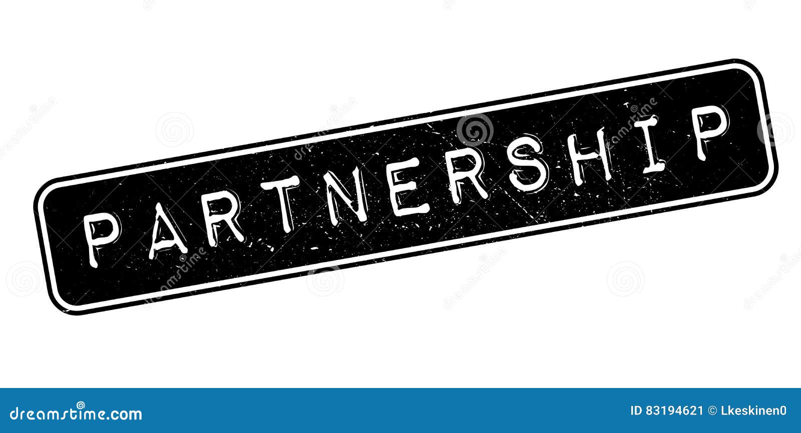 Partnership rubber stamp stock illustration. Illustration of isolated ...