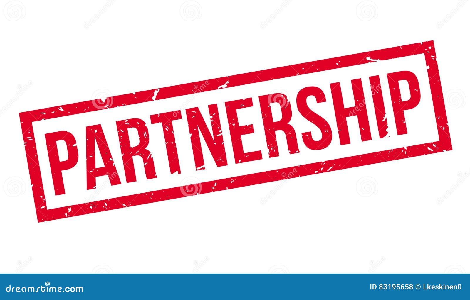 Partnership rubber stamp stock illustration. Illustration of isolated ...