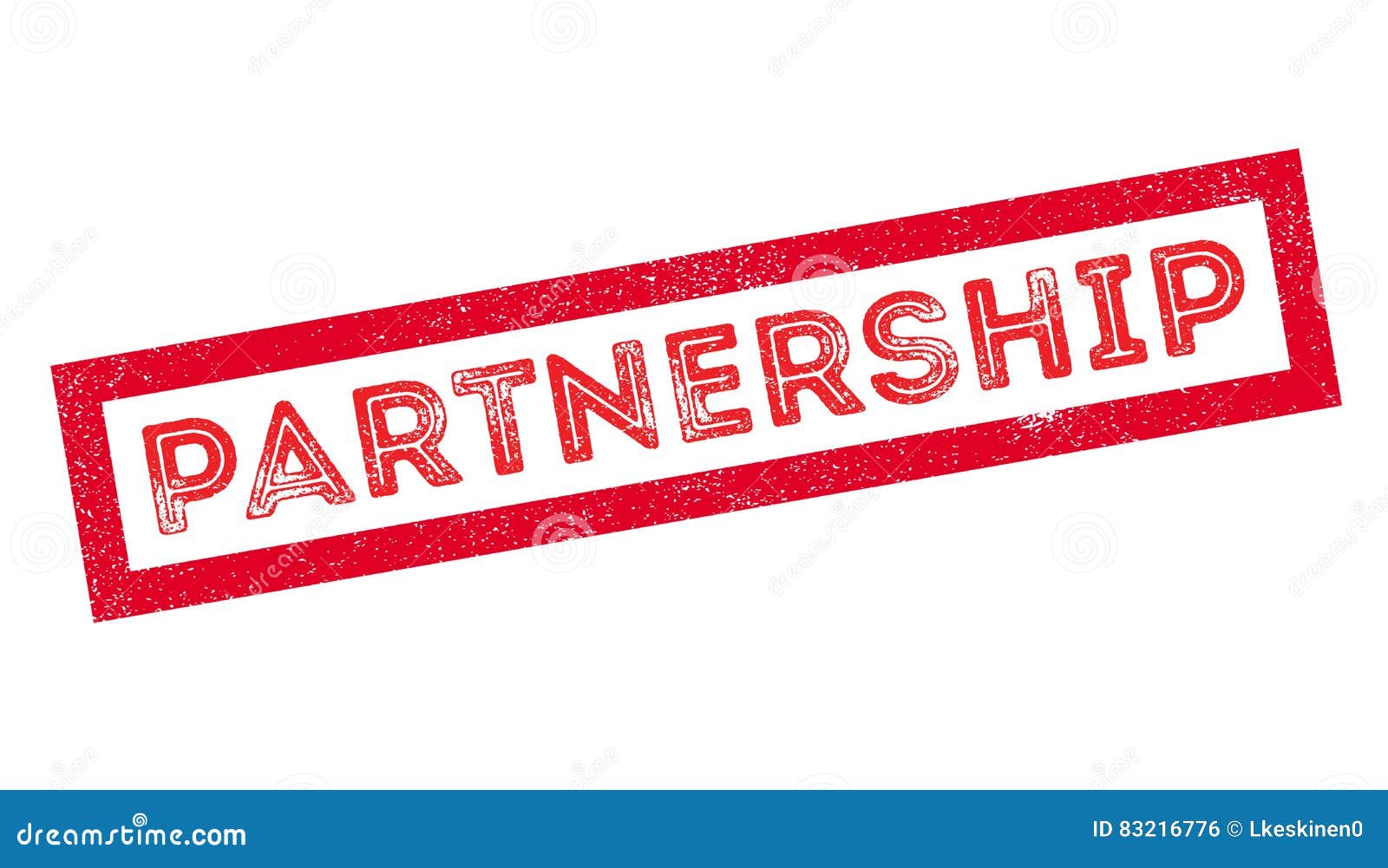 Partnership rubber stamp stock illustration. Illustration of icon ...