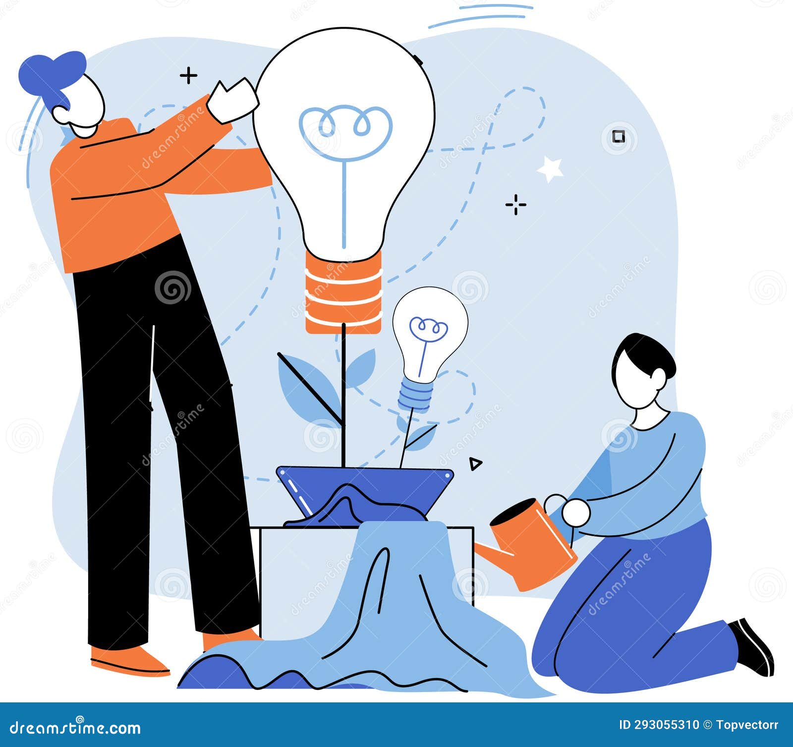 Partnership To Success, Teamwork Help Get Solution To Solve Problem in ...