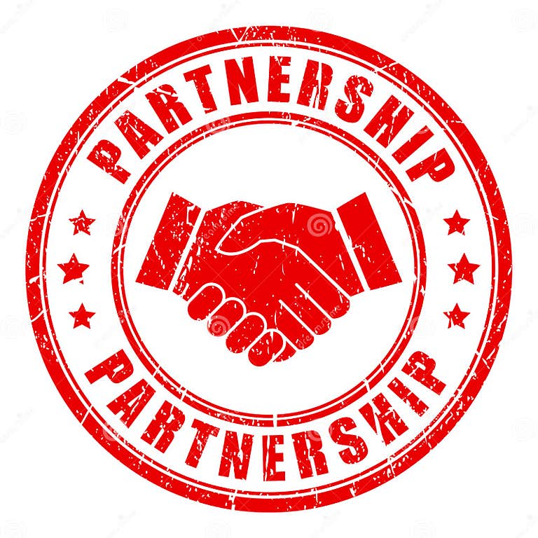 Partnership Vector Rubber Stamp Stock Vector - Illustration of belief ...