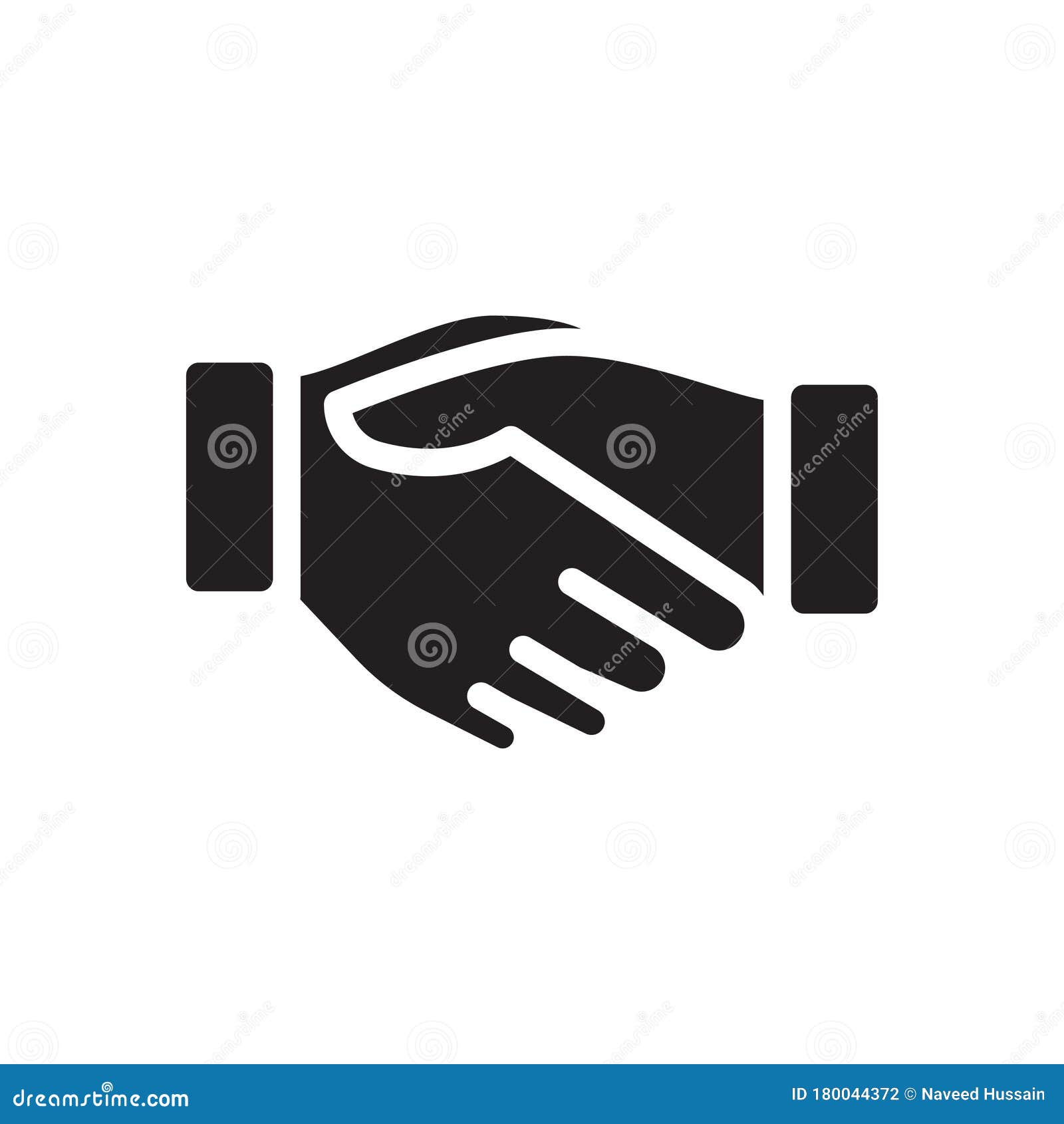 Partnership Vector Vector Glyph I Con Stock Vector - Illustration of ...