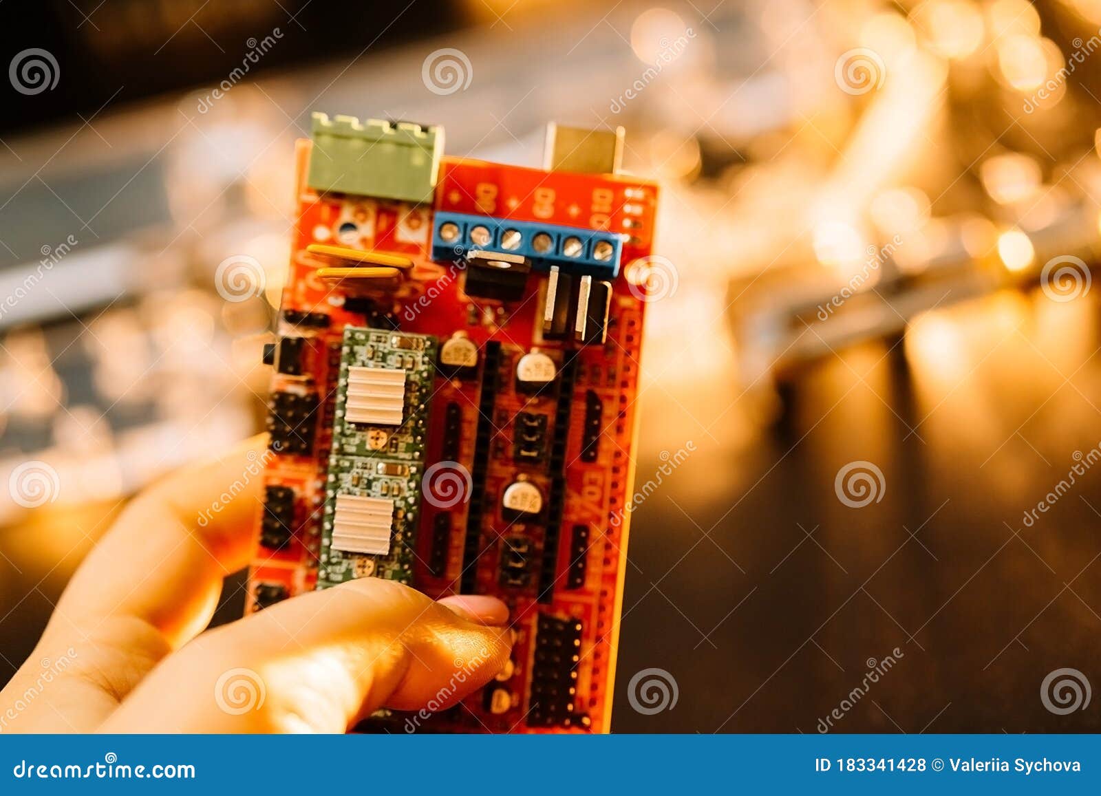 Arduino Uno Board Connected To Micro Servo And Joystick Using Jumper