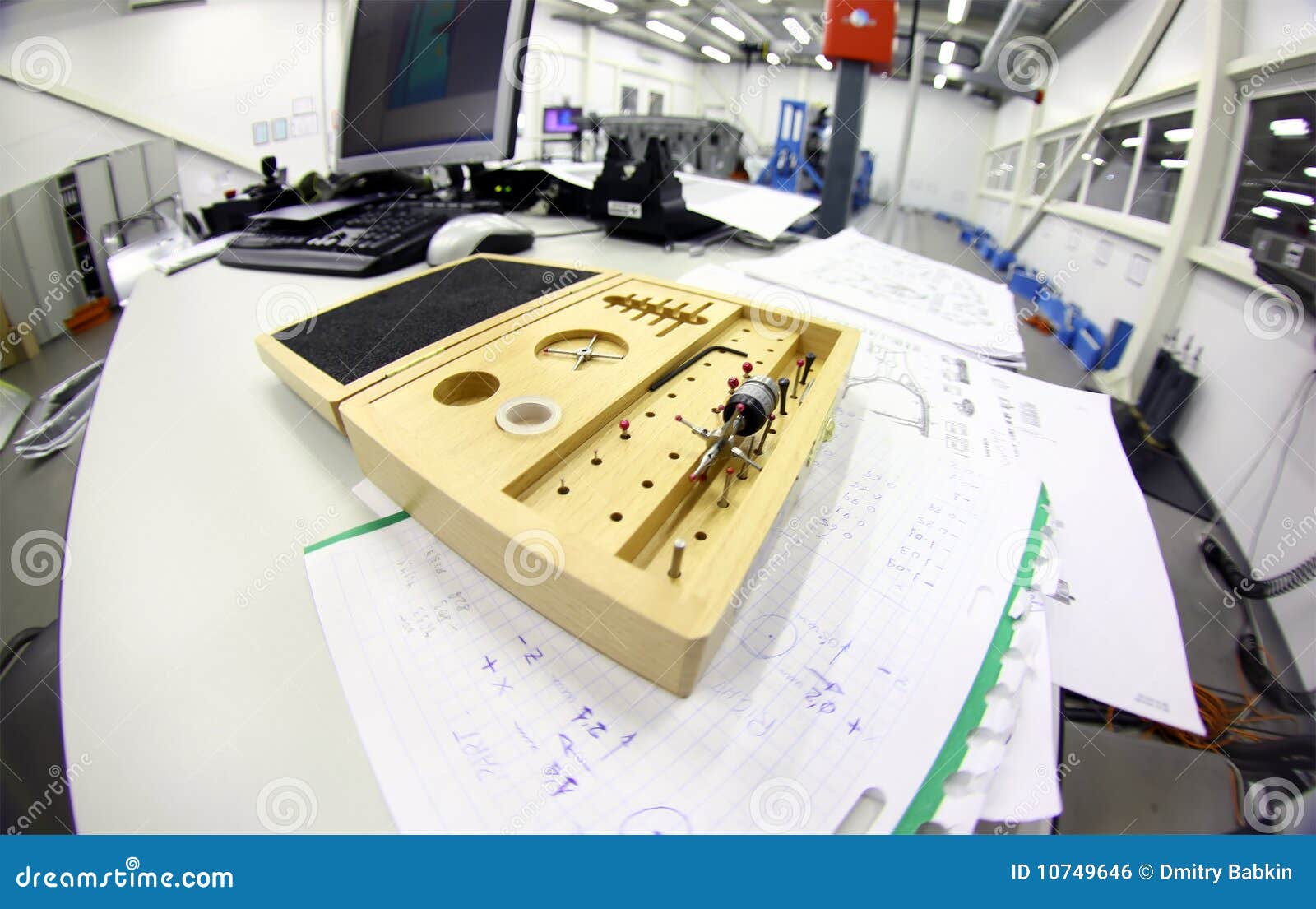 Parts of cmm stock photo. Image of measurement, gauge - 10749646