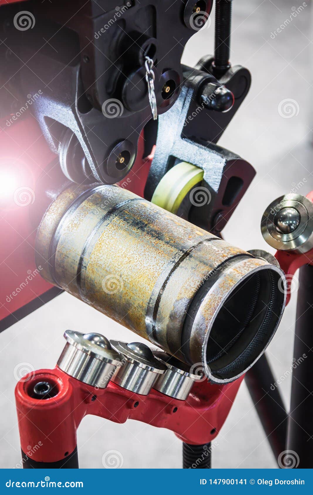 Parts and Components of the Metalworking Machine in Production Stock ...