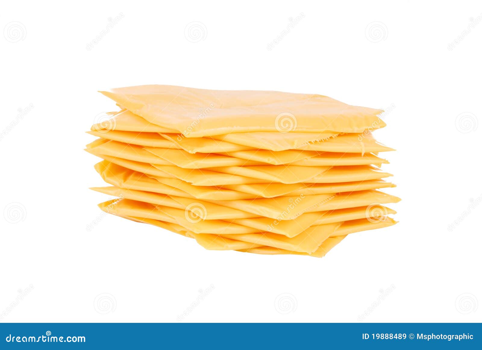 Parts de fromage américain image stock. Image du blanc - 19888489