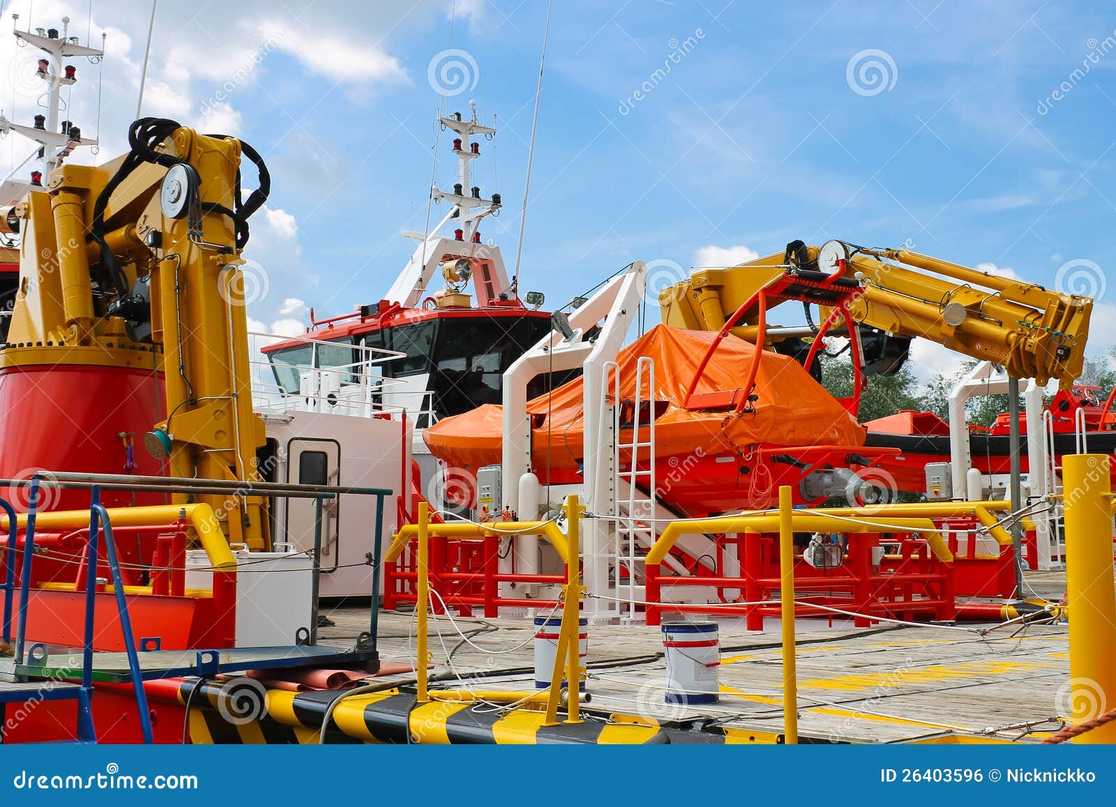 Parts and Equipment of New Ships Stock Photo - Image of ship, equipment ...