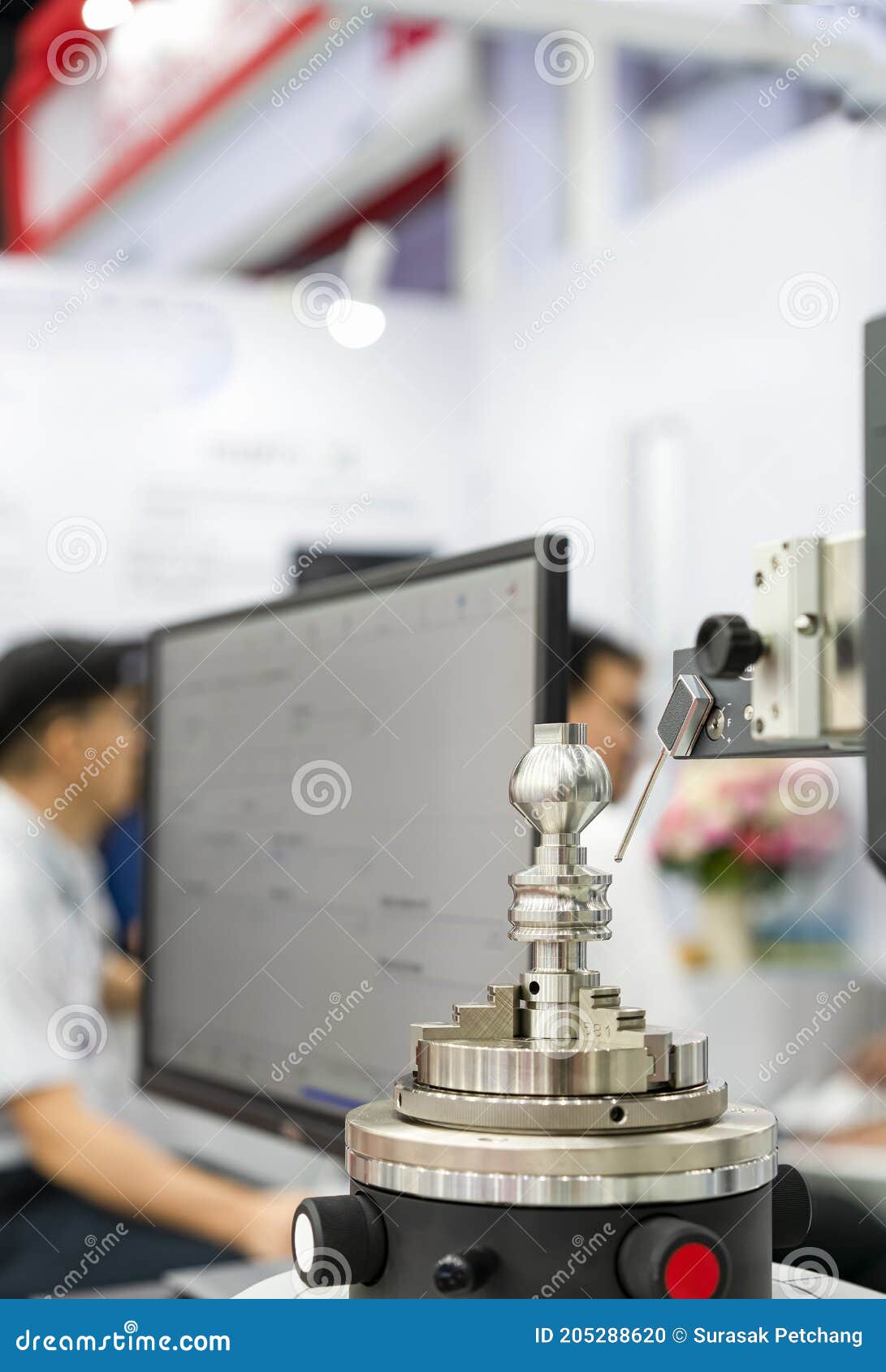 Parts Of Manufacturing Process During Inspection By Automatic Probe Of ...