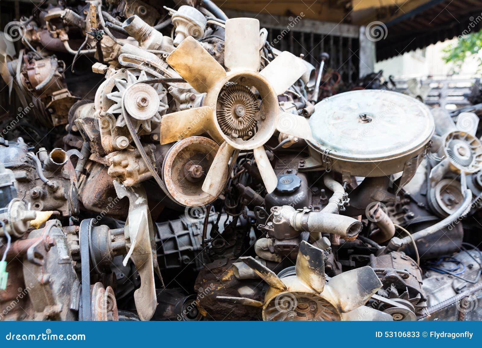 Parts of Mechanisms of Automobiles Stock Image - Image of broken, hill ...