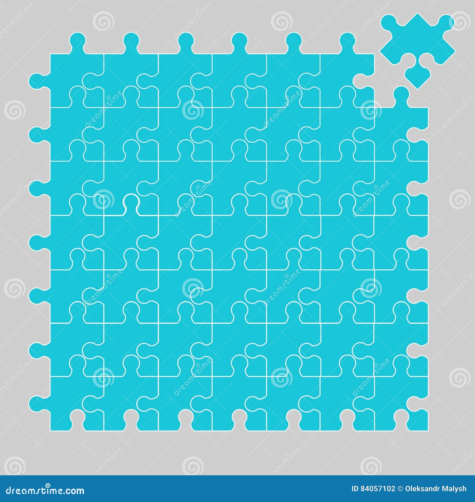 Parts of Multicolor Puzzles Stock Vector - Illustration of colorful ...