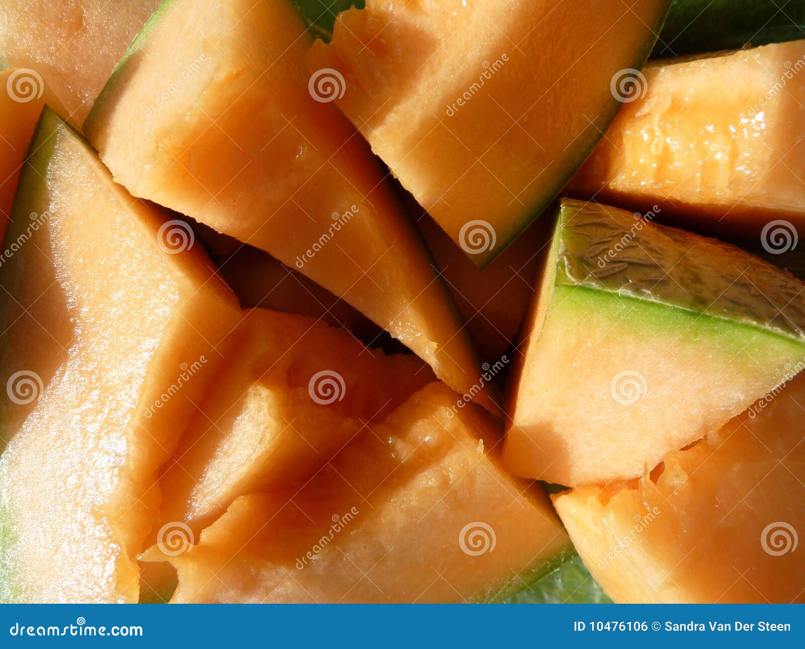 Parts of orange melon stock photo. Image of vitamin, melon - 10476106