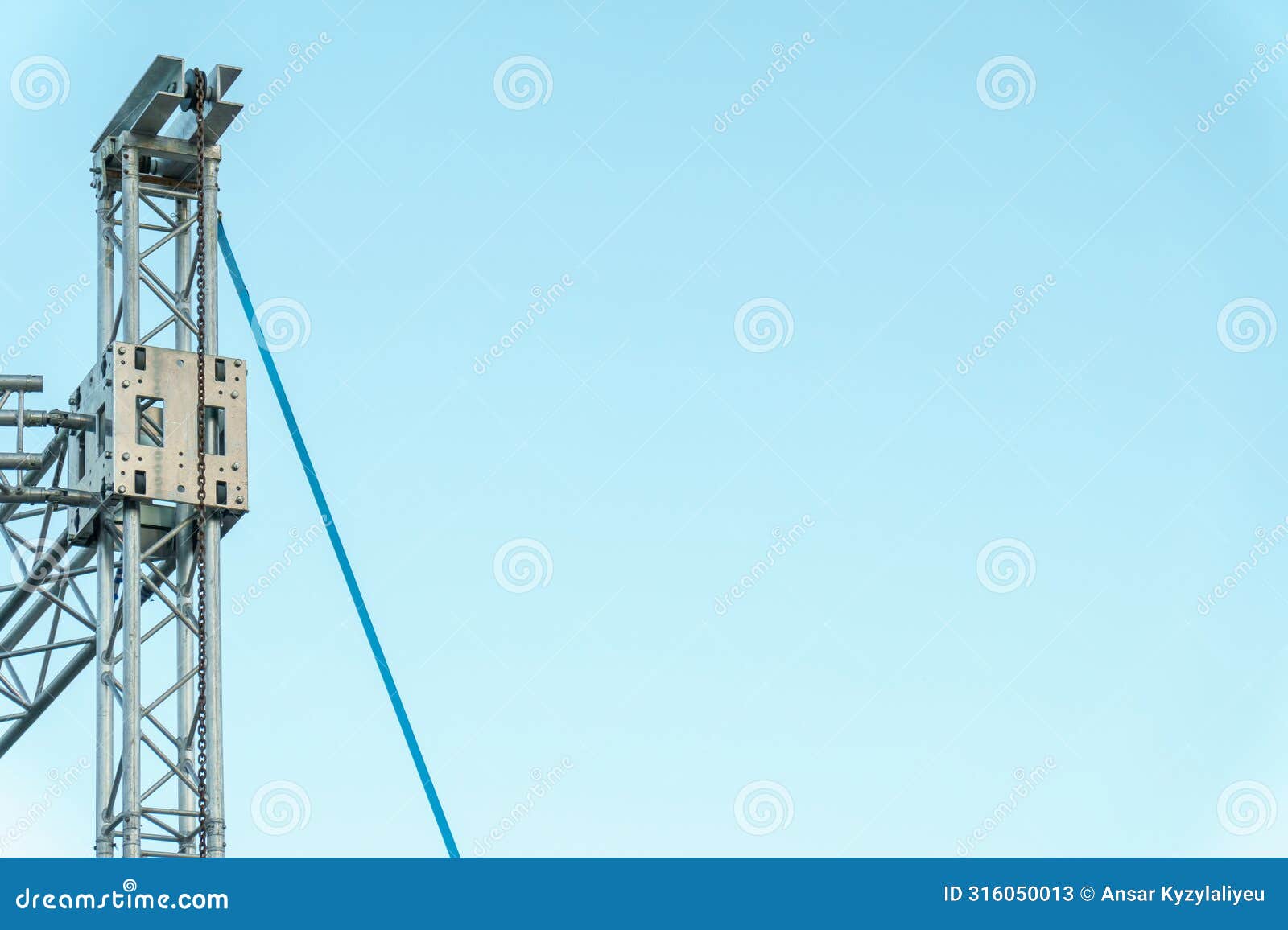 Parts of the Stage Structure from a Modular System of Metal Scaffolding ...