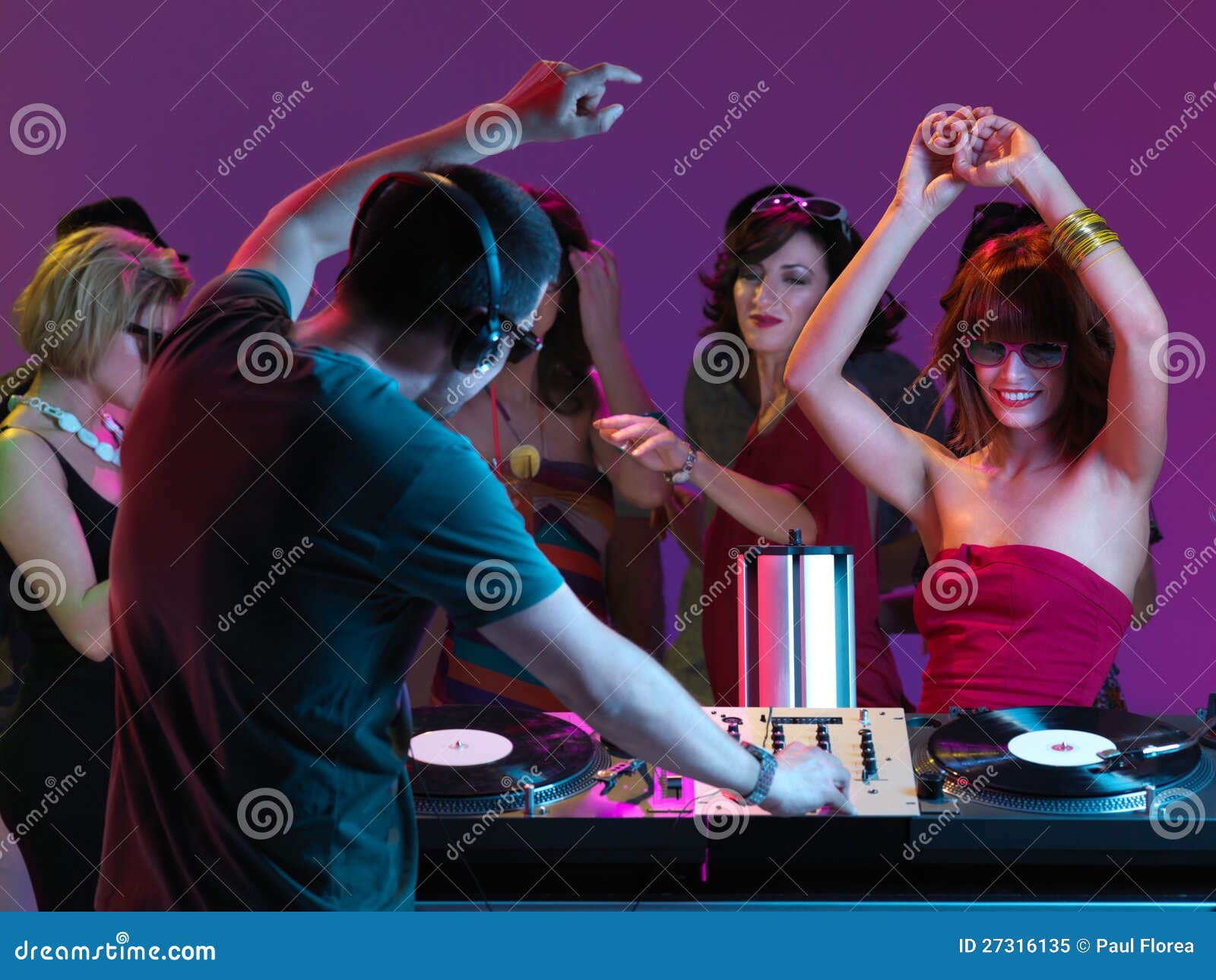 Party stock image. Image of fashionable, dancing, group - 27316135