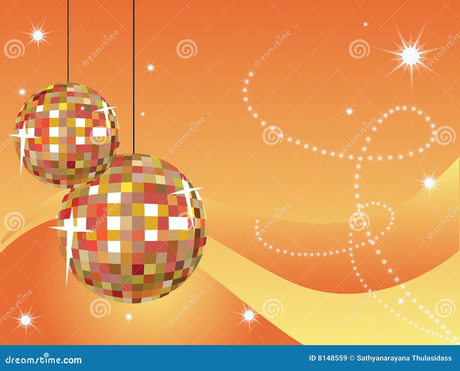 Party Background stock vector. Illustration of night, grunge - 8148559