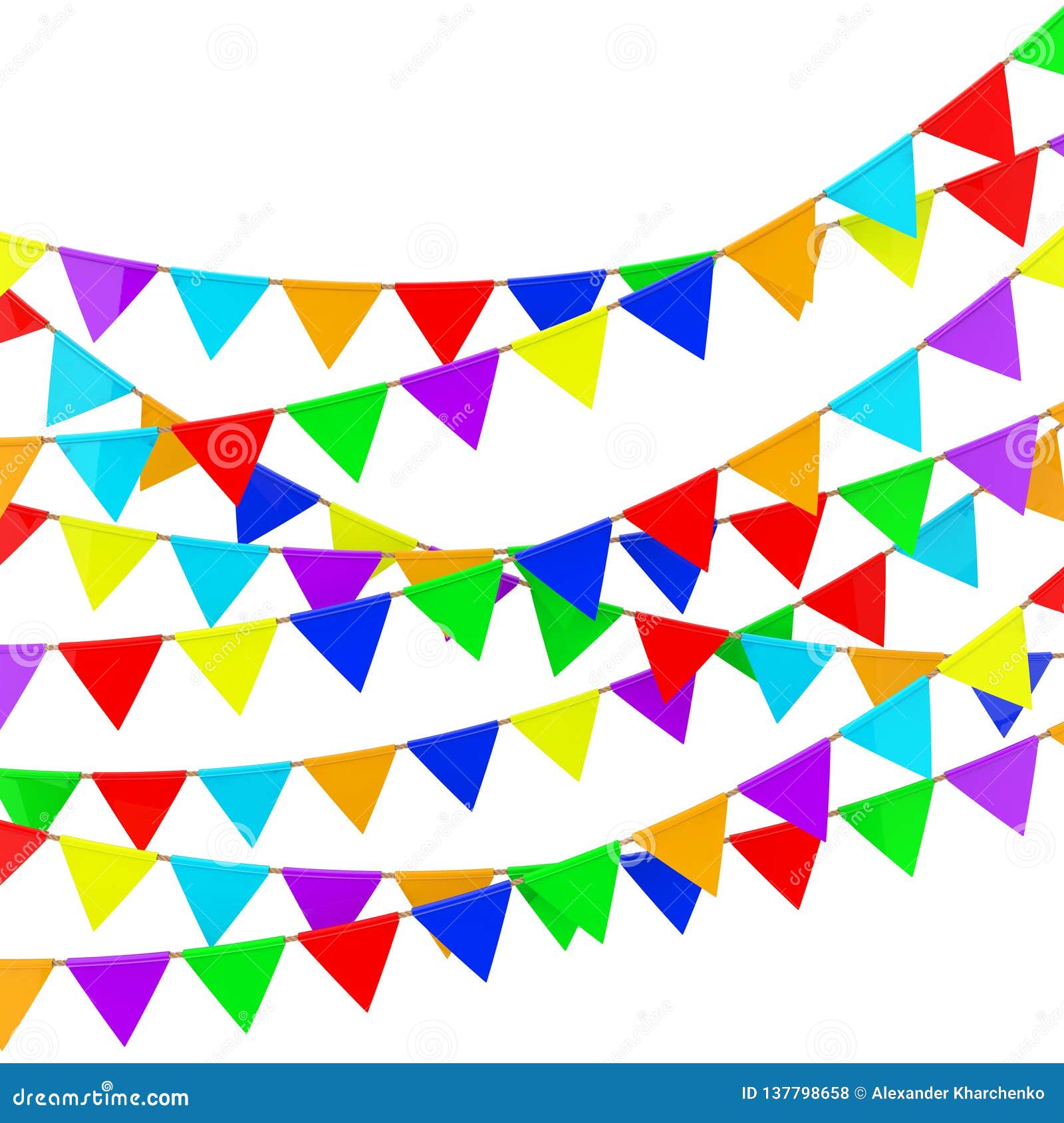 Party Bunting Stock Illustrations – 10,219 Party Bunting Stock ...