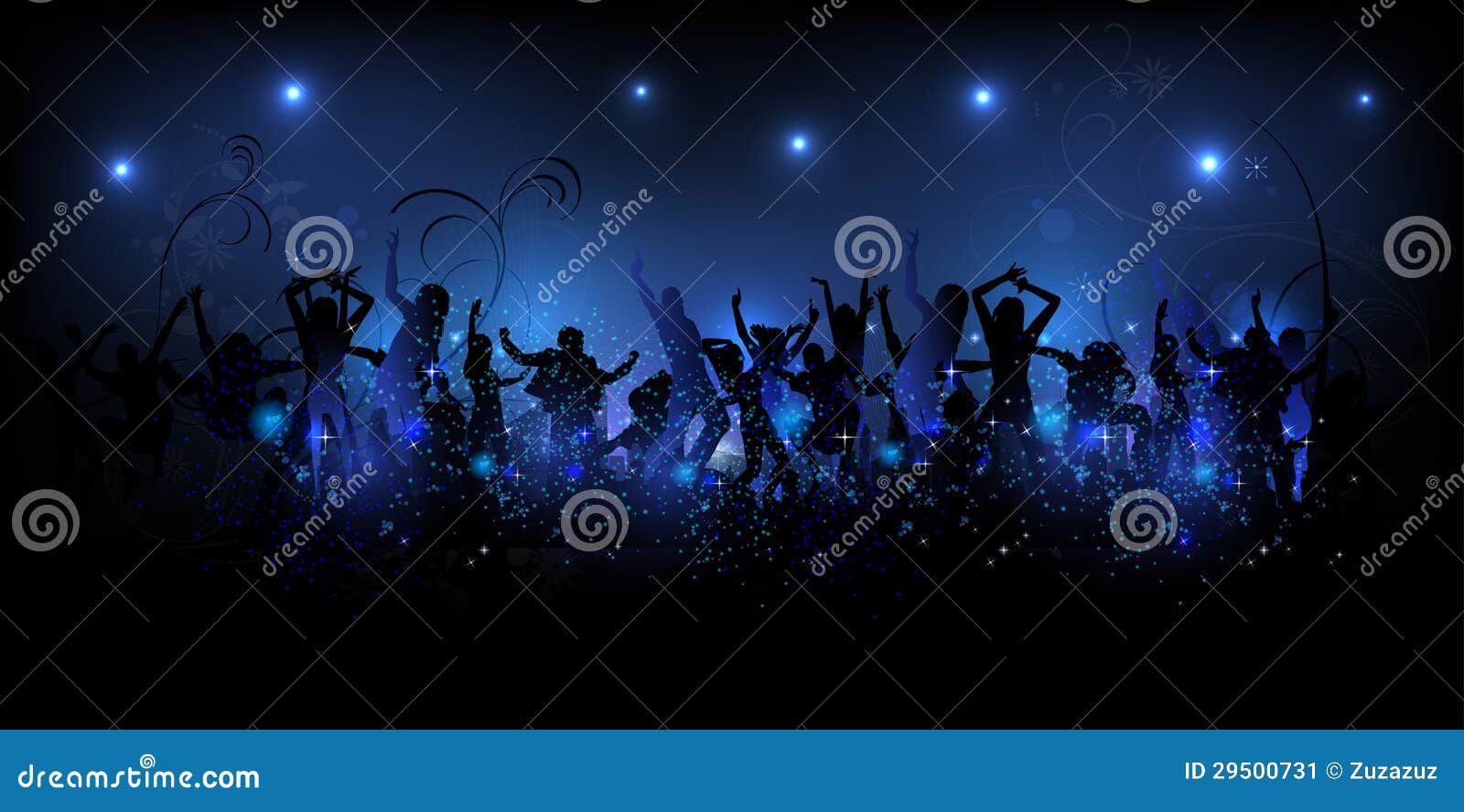 Party Background Illustration Stock Vector - Illustration of abstract ...