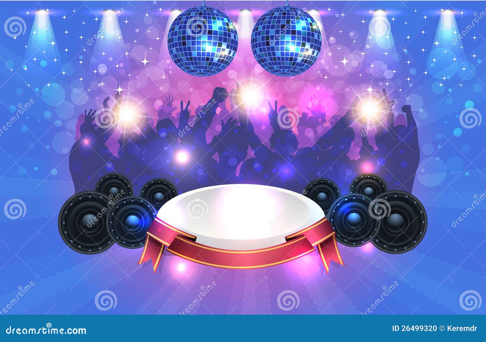 Party Background Vector Design Stock Vector - Illustration of abstract ...