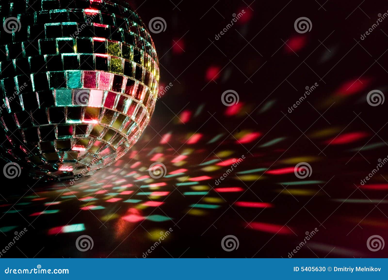 Party ball reflection stock photo. Image of color, club - 5405630