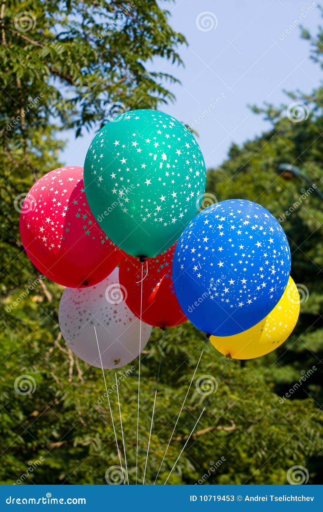 Party Balloons stock image. Image of play, outdoor, balloon - 10719453