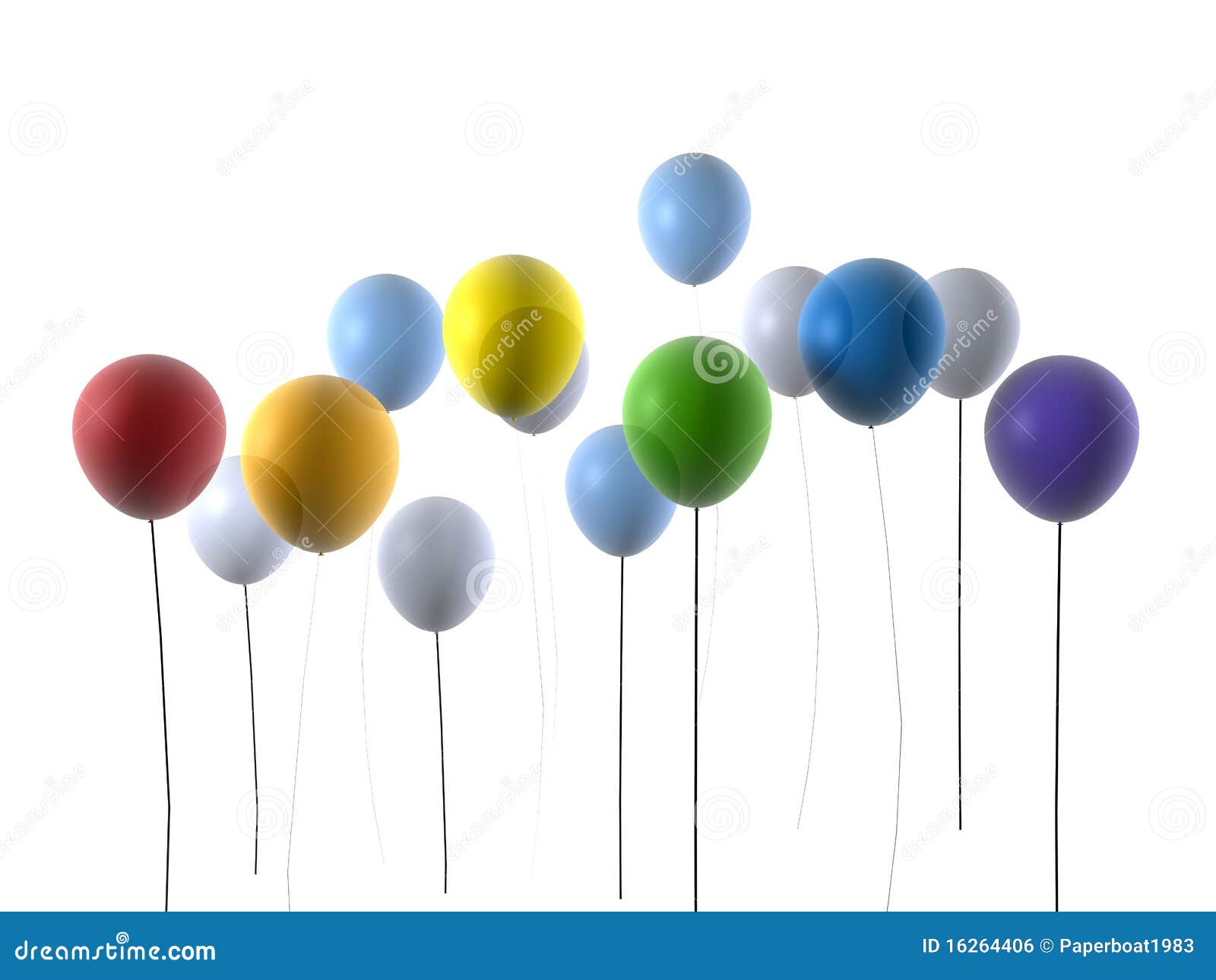 Party Balloons Picture. Image: 16264406