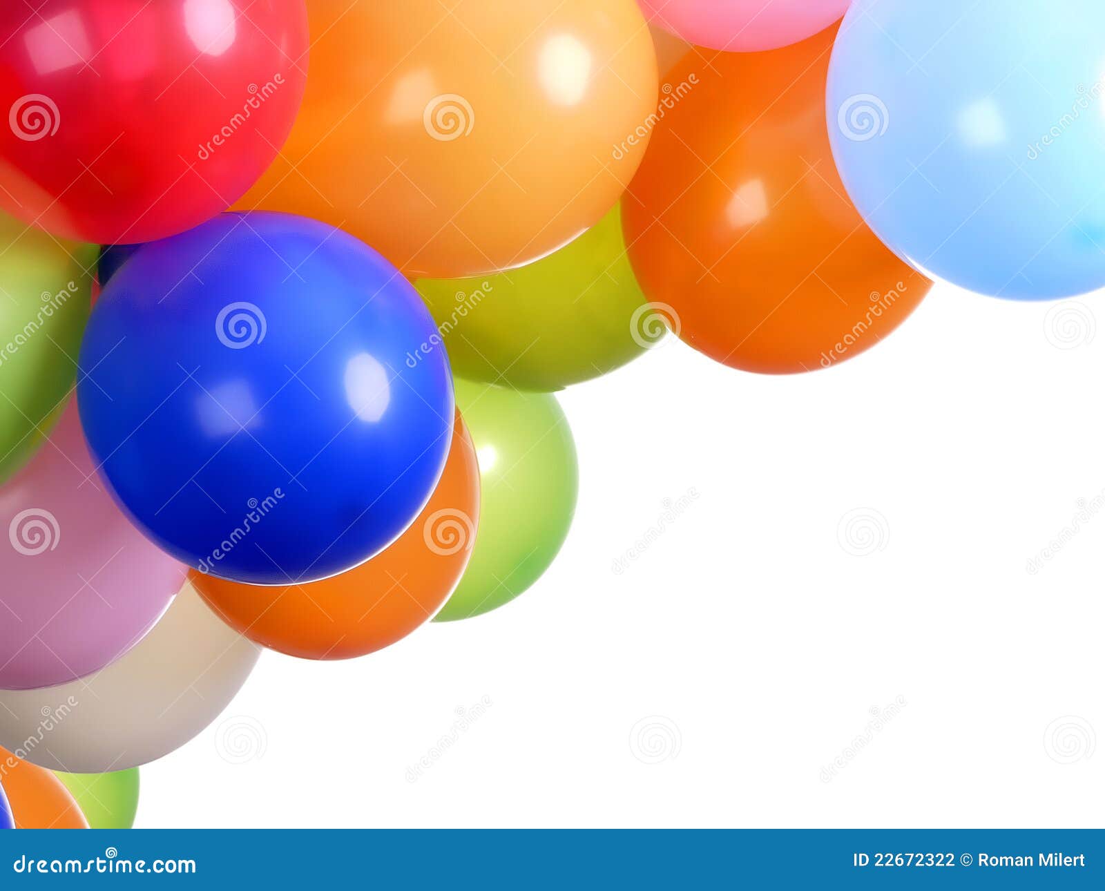 Party balloons stock photo. Image of entertainment, year - 22672322