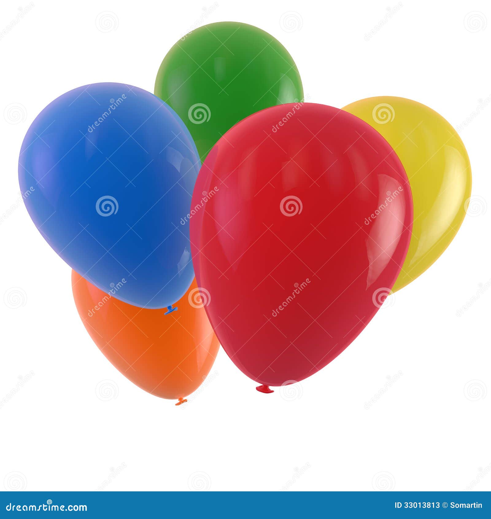 Party Balloons Stock Photos - Image: 33013813