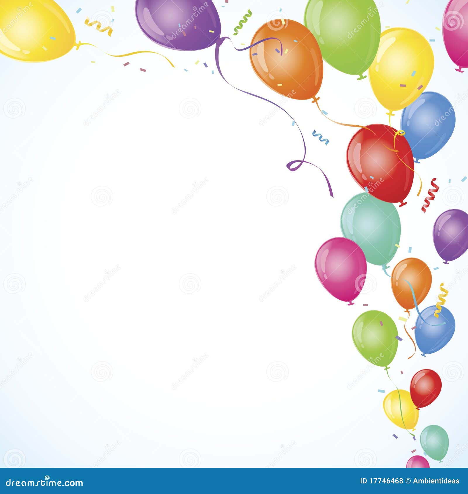 Balloon Corner Border